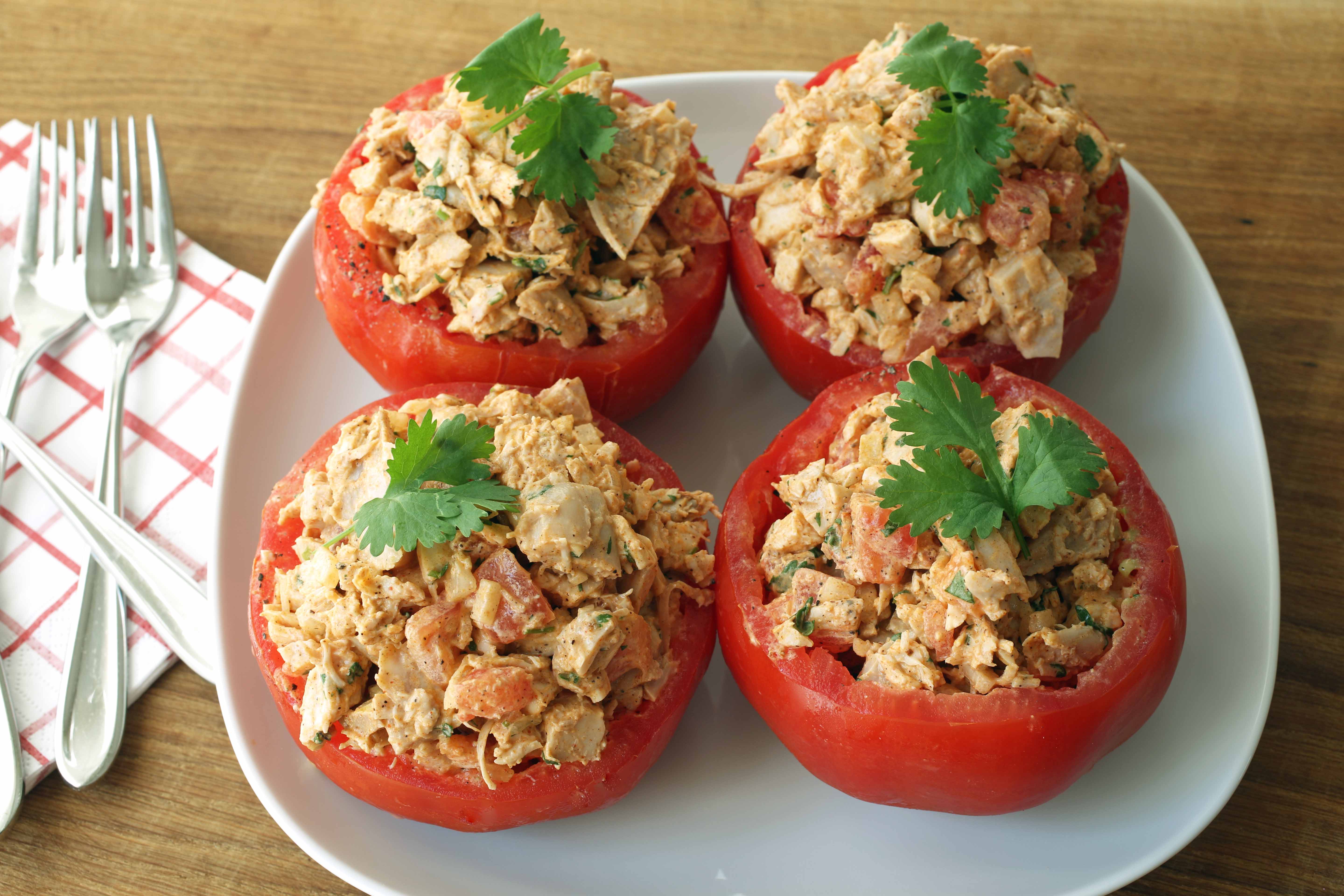 Easy Stuffed Tomato Recipe - The Culinary Exchange